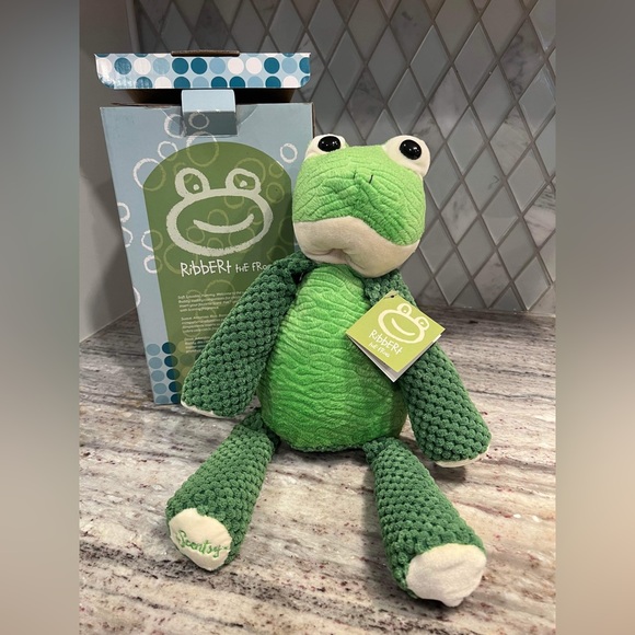 Scentsy | Toys | Scentsy Buddy Ribbert The Frog | Poshmark